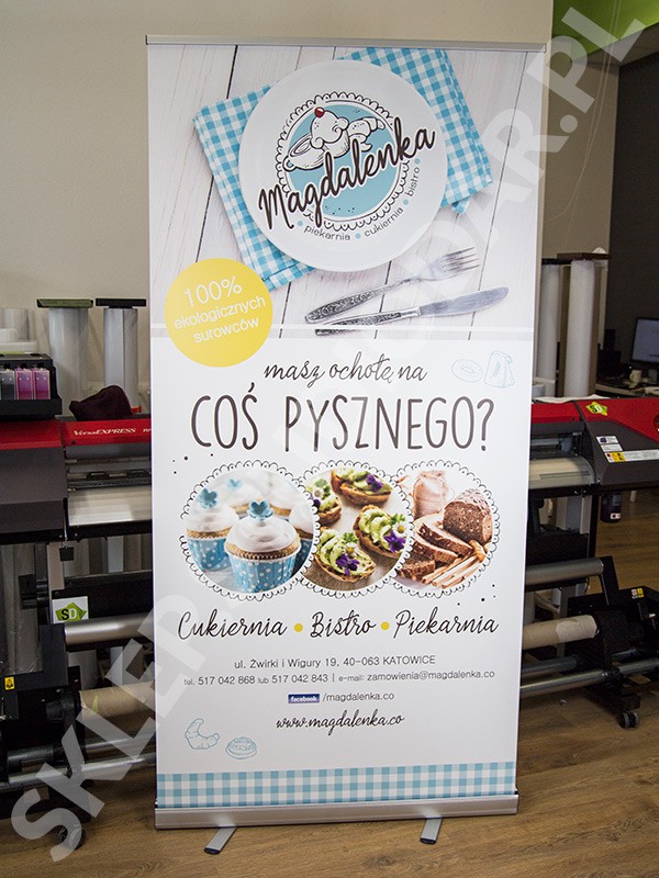 Rollupy z nadrukiem | Drukarnia internetowa DAR.